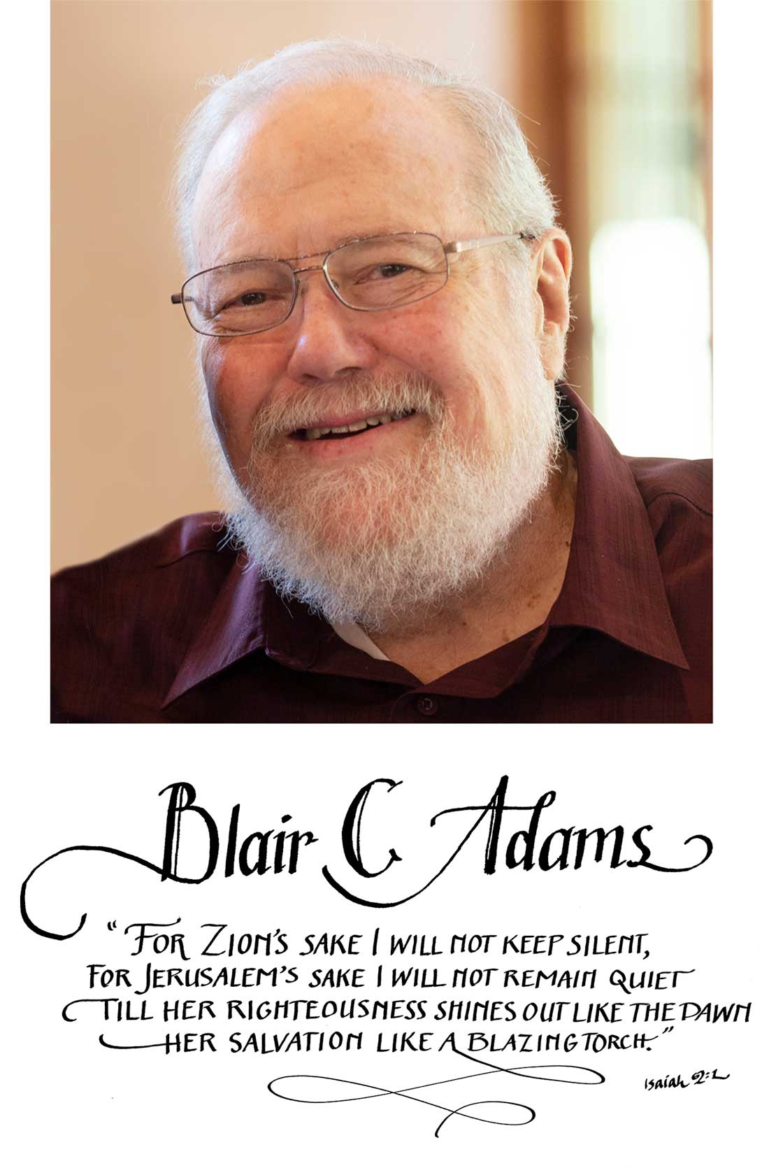 Blair Adams Memorial - Homestead Heritage