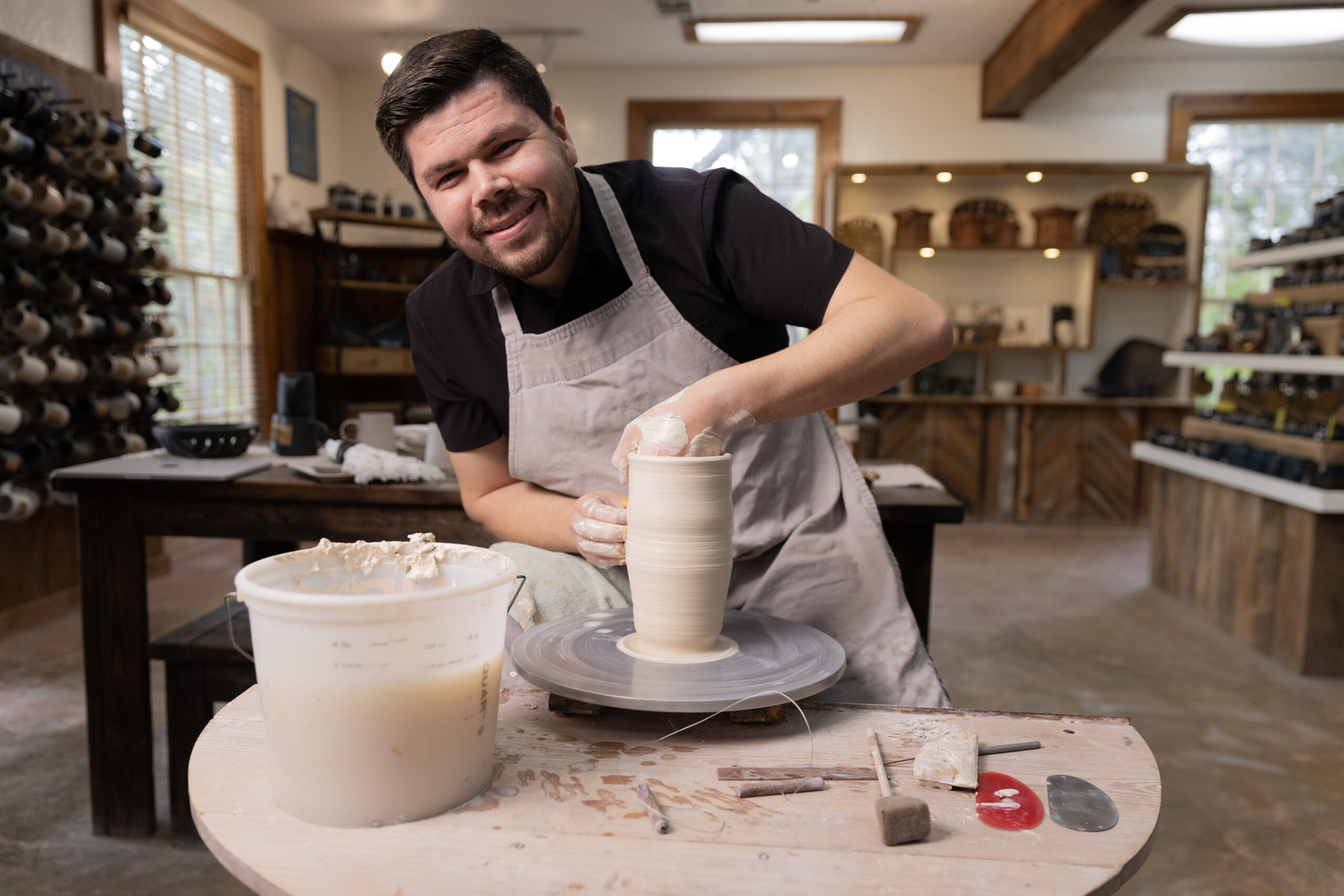 Brandon Trevino: Pottery - Homestead Heritage